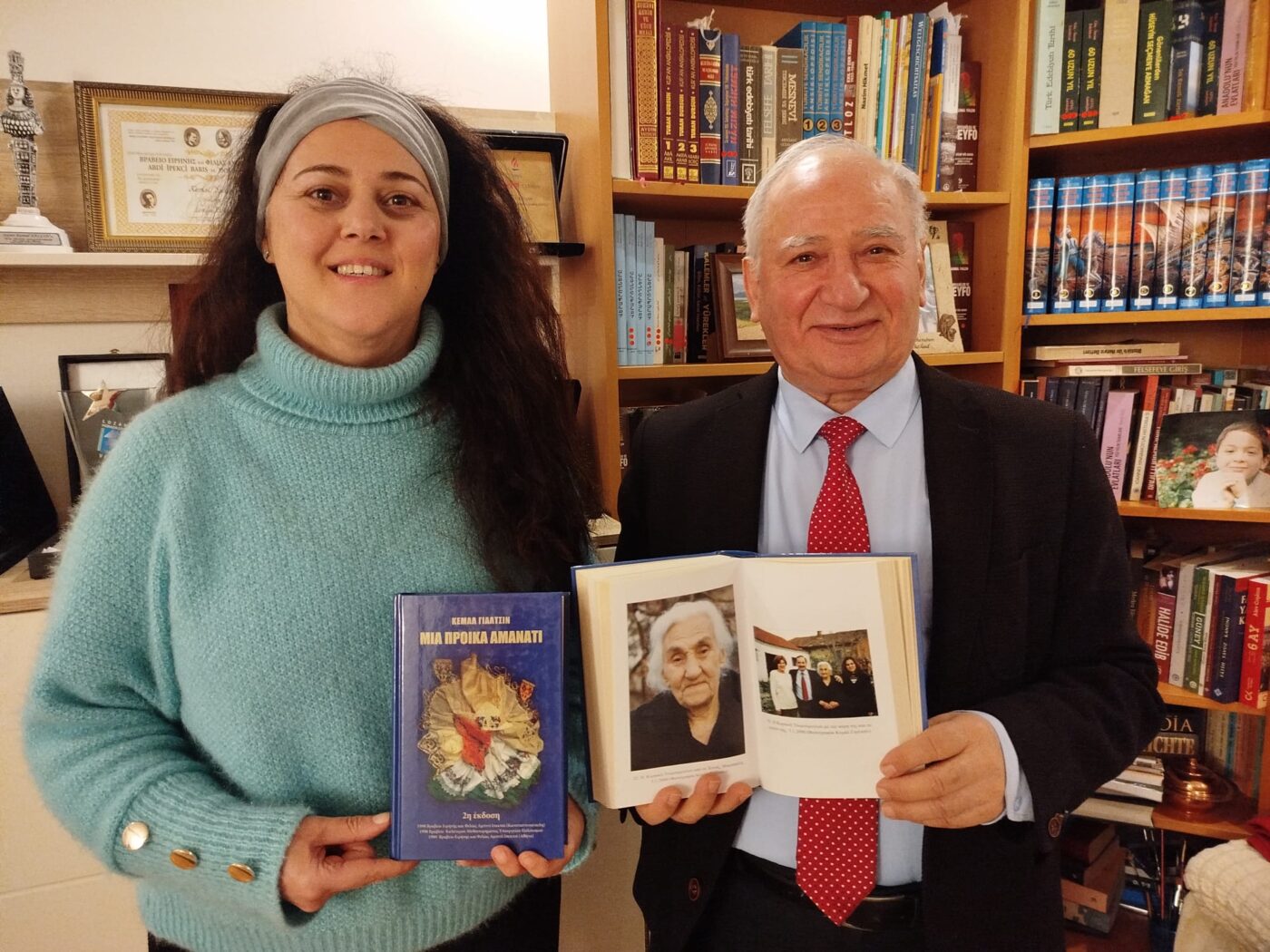 105 YIL SONRA HONAZLI RUM BAHÇE KOMŞUMUZ KİRYAKİ ÇORUMOĞLU’NUN TORUNU ...